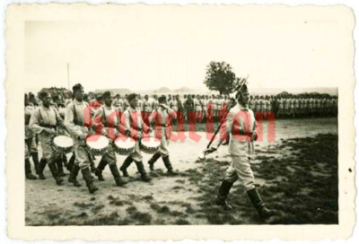 B10 WW2 ORIGINAL WEHRMACHT GERMAN RAD SOLDIERS MARCHING CEREMONY ...