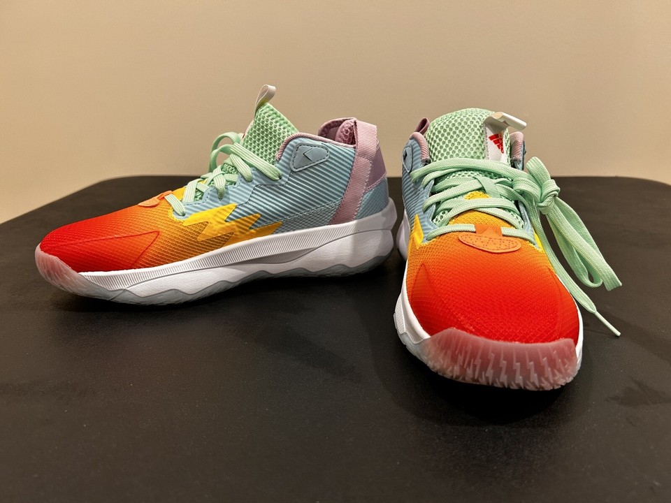 🔥Adidas Dame 8 Multicolored DOLLA Size 7 Men 8 WM "Unreleased ...