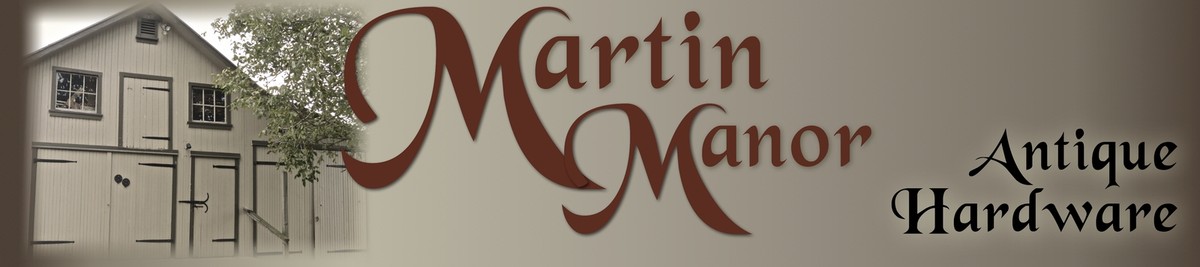 Martin Manor Antique Hardware | eBay Stores