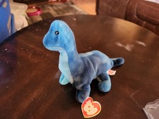 Bronty the Brontosaurus - Beanie Buddies - Beaniepedia