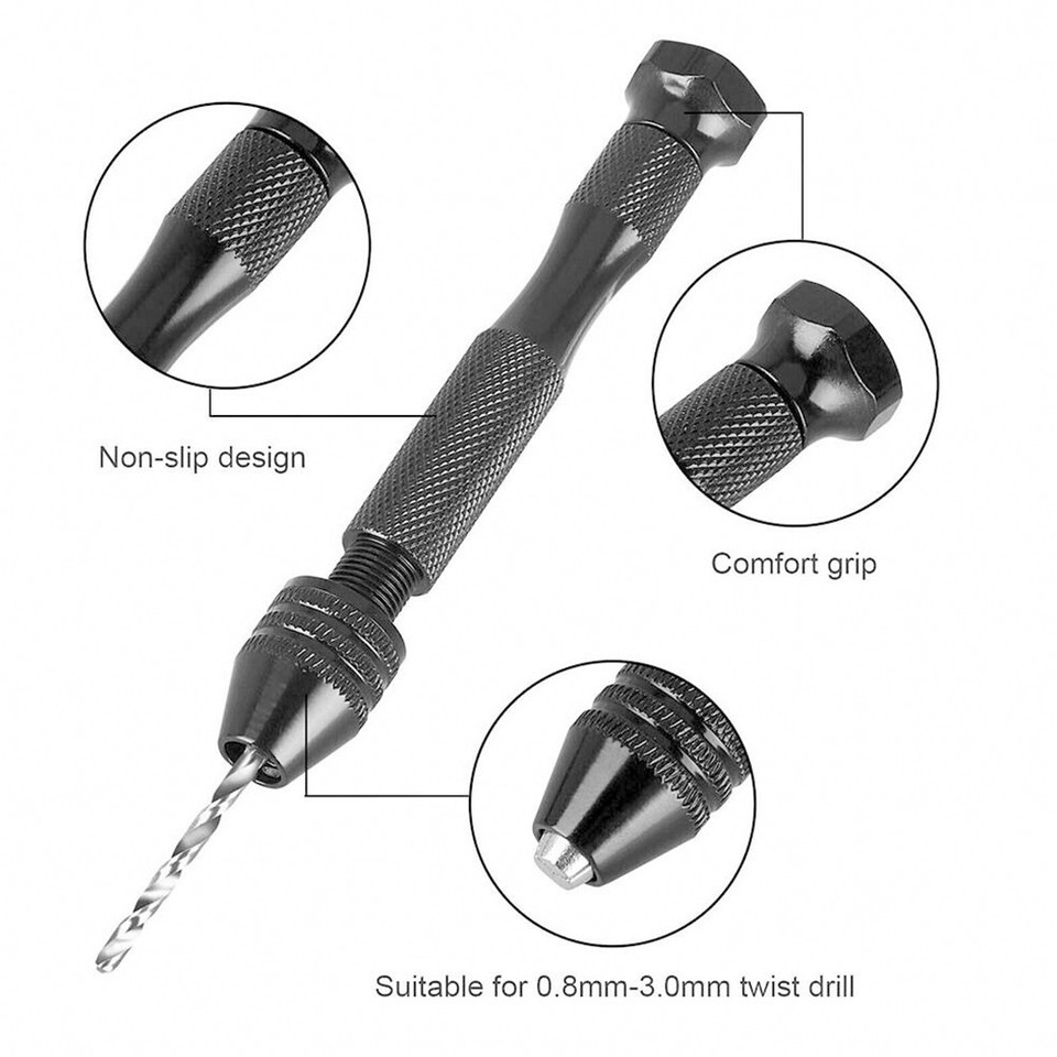 Electric Hand Drill 25pcs Drill Bits Carbon Fiber For Electronic ...
