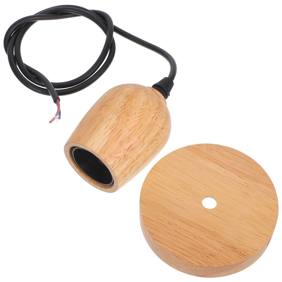 Table Lamps String Light Hanging Kit Basement Fixture Black Pendant ...