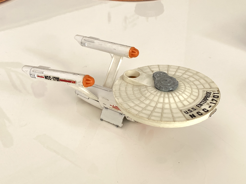 USS Enterprise 358 Dinky Toy Spaceship, 1976, Diecast Model, Star Trek ...