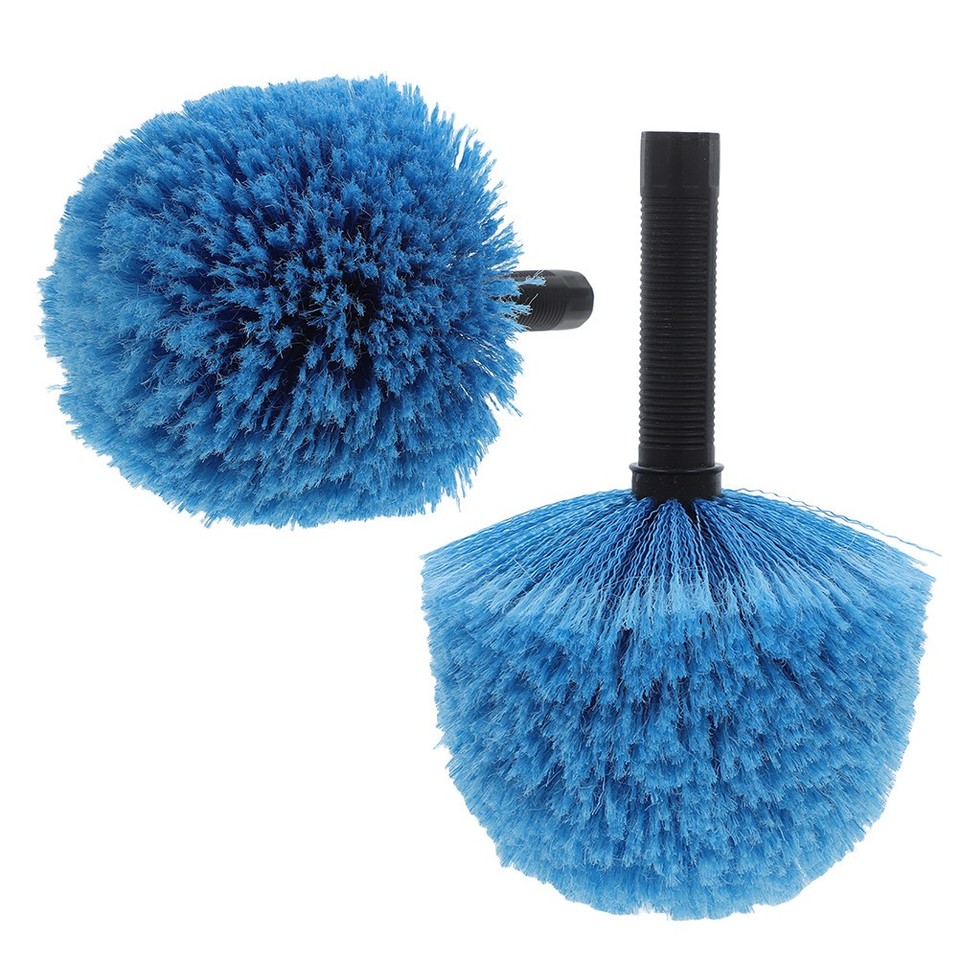 2pcs Cobweb Duster Head: Screw On Spider Web Duster Brush Replacement ...