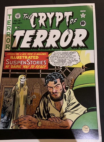 POSTER.THE CRYPT OF TERROR.JOHNNY CRAIG.1979. | eBay