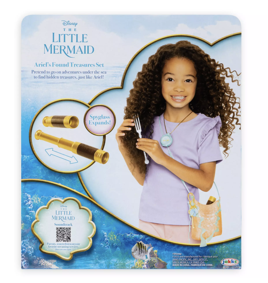 Disney The Little Mermaid Live Action Film Ariel's Found Treasures Toy ...