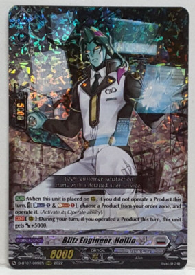 Bushiroad Cardfight Vanguard Blitz Engineer, Hoflio D-BT07/009EN RRR ...