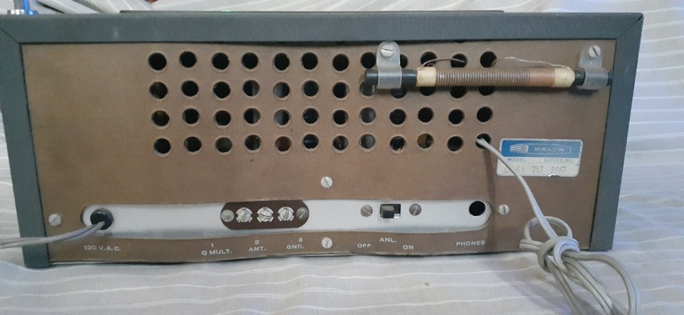 Vintage Heathkit model GR-64 4-Band 4-Vacuum Tube Shortwave Radio ...