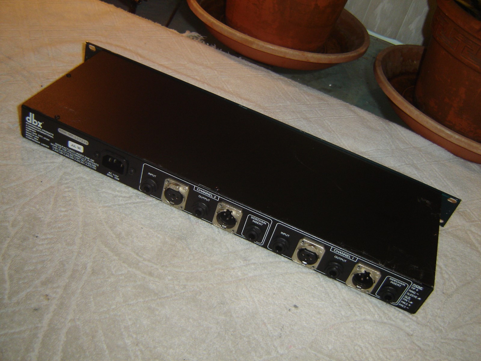 DBX 166A, 2 Channel Compressor Limiter Expander Gate, Vintage Rack | eBay