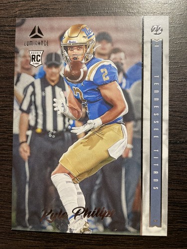Kyle Phillips 2022 Luminance FOOTBALL #122 RC-Tennessee Titans/UCLA ...