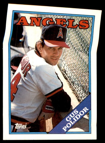 1988 TOPPS GUS POLIDOR CALIFORNIA ANGELS #708 | eBay