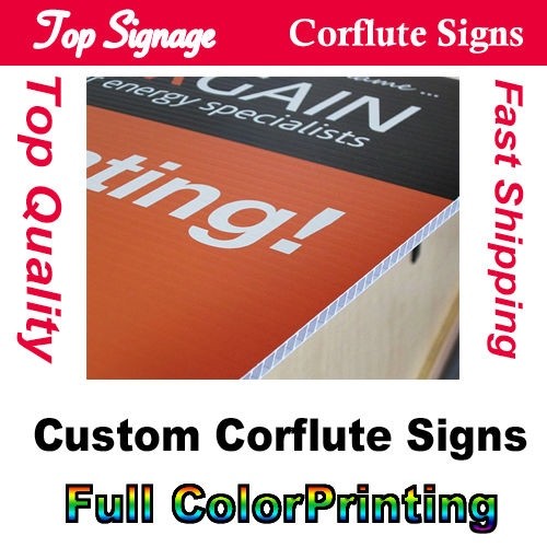 Custom Corflute Signs 600mm x 600mm x 5mm - Australian Made | eBay
