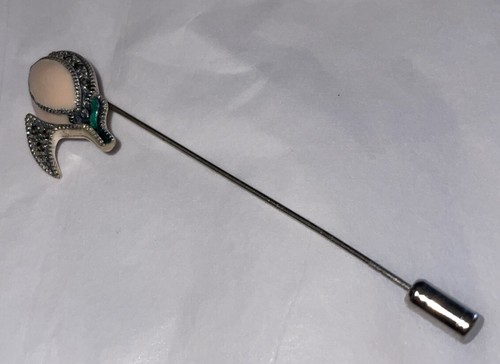 vintage Judith jack: sterling silver, enamel tulip Stick / Hat Pin | eBay
