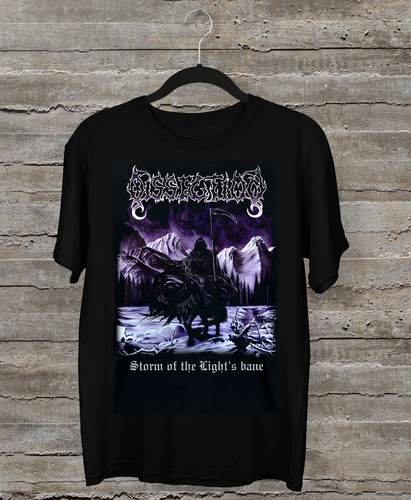 Dissection Band Storm of the light's bane Black All Size Unisex Shirt ...