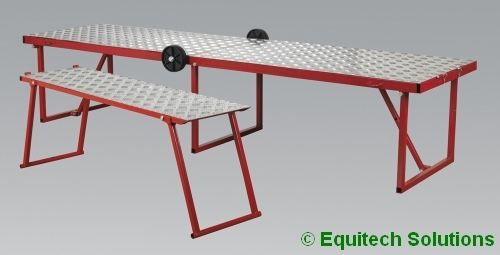 Sealey MCW360 Ramp Motorcycle Motorbike Portable Folding Workbench ...