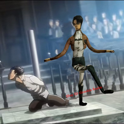 Anime Attack on Titan Levi Ackerman Plush Wired Doll Figure Collection ...