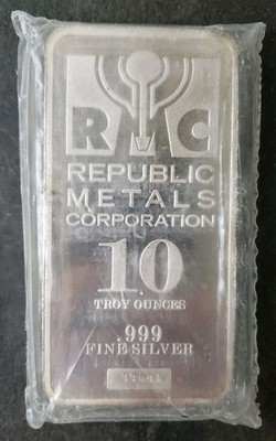 RMC 10oz Silver Bar in Plastic | eBay