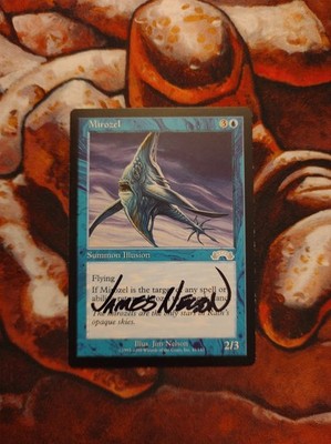 *ARTIST PROOF* Mirozel Jim Nelson Signed Magic the Gathering | eBay