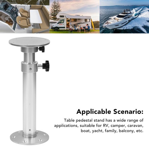 Telescopic Removable Table Leg Campervan & Caravan Table Pedestal ...
