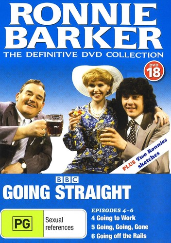 595A NEW SEALED BBC RONNIE BARKER GOING STRAIGHT EPISODES 4-6 DVD ...