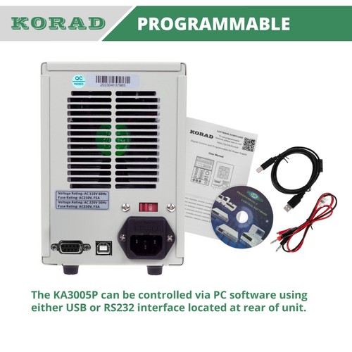 KORAD KA3005P 30V, 5A DC Linear Power Supply for sale online | eBay