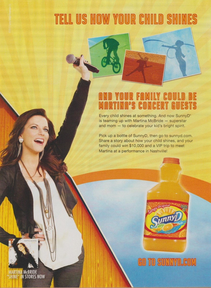 Sunny D Advert 2003