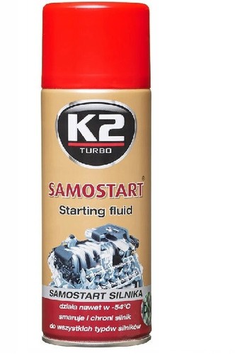 K2 SAMOSTART ENGINE START SPRAY / PETROL & DIESEL CAR VAN TRUCK - 400ML ...