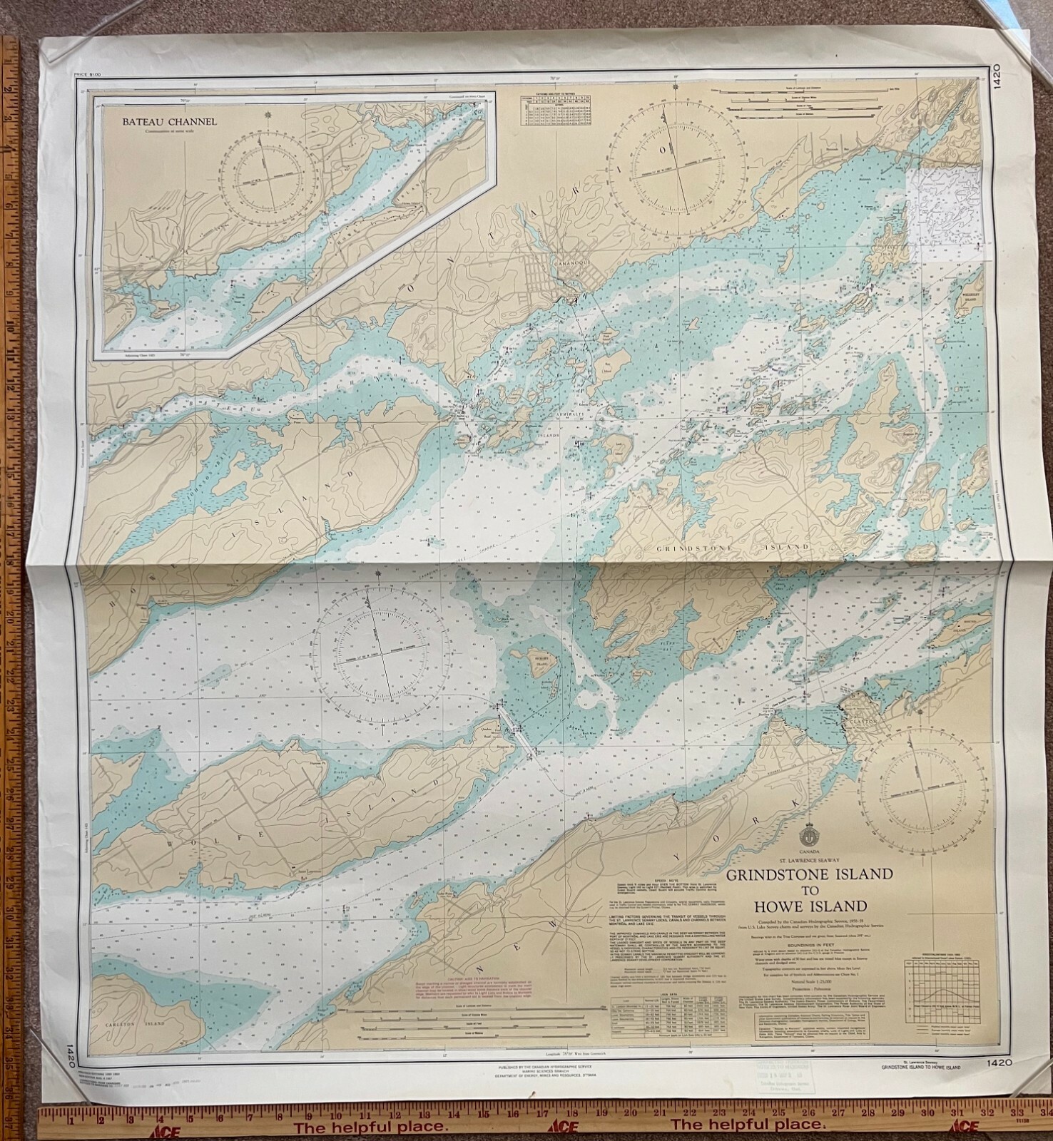 St Lawrence River Map