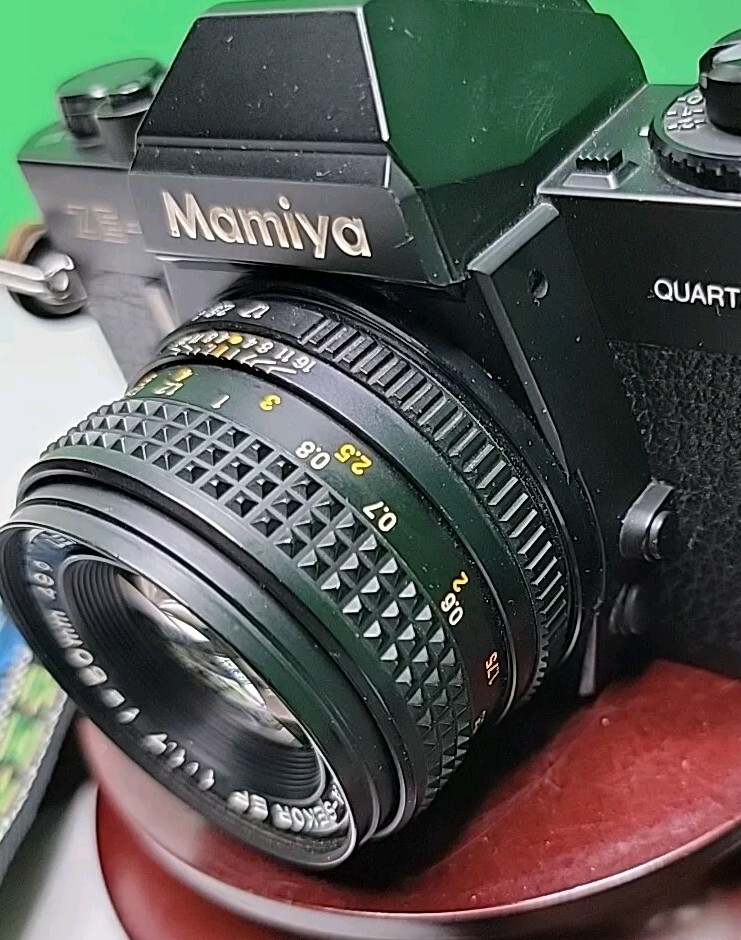 Mamiya ZE-2 Quartz 35mm Film Camera w/ Mayima Secor EF 50mm Lens. | eBay