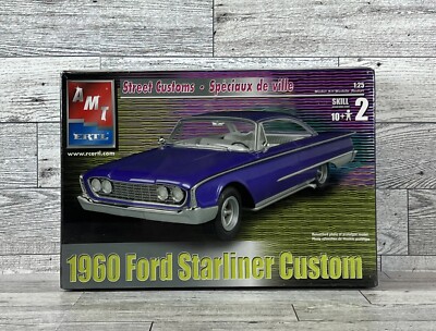 2002 AMT ERTL 1960 Ford Starliner Custom 1:25 Model Kit 31896-1HD New ...