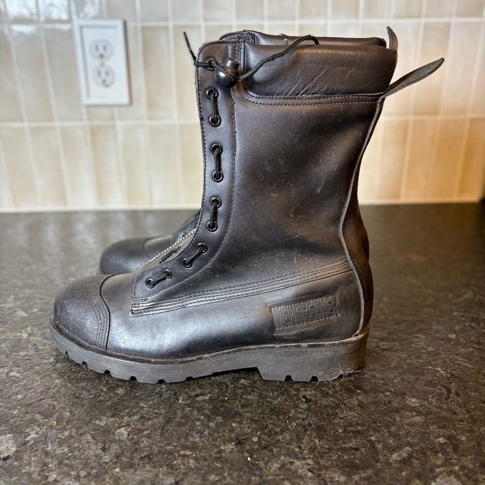 Vtg Weinbrenner Wildland Firefighting Lace Up Leather Boots 10 | eBay