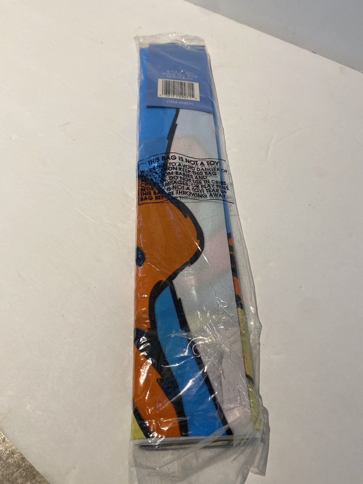 VINTAGE Winnie the Pooh Tigger Holiday Bounce Screen Printed Yard Flag ...