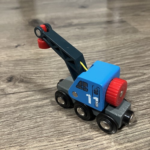 Brio World Freight Ship Crane 33534 - Blue Crane Cargo Boat Shipping ...