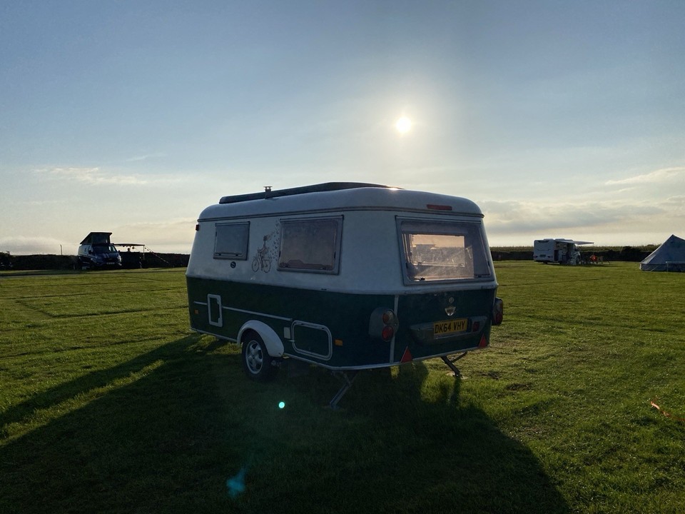 Eriba Triton 3 Berth Caravan Beautiful 2004 Awning And Cover Bathroom ...