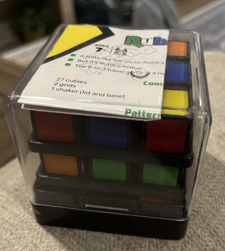 Rubik’s Roll Shake Rattle & Roll Pack & Go Travel Size 5-in-1 Dice ...