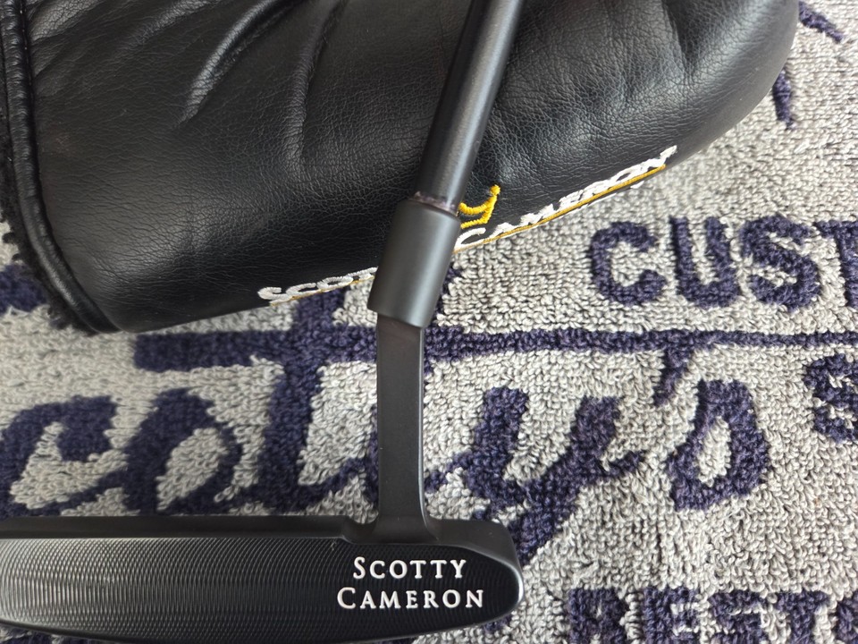 RH Rare Scotty Cameron Newport Inspired by David Duval Black Putter 34 ...
