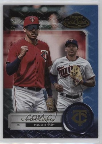 2022 Topps Gold Label Class 3 Blue /50 Carlos Correa #79 | eBay