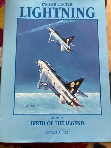 ENGLISH ELECTRIC LIGHTNING RAF JET DETAILED HARDBACK BOOK VOL. 1 STEWART SCOTT | eBay UK