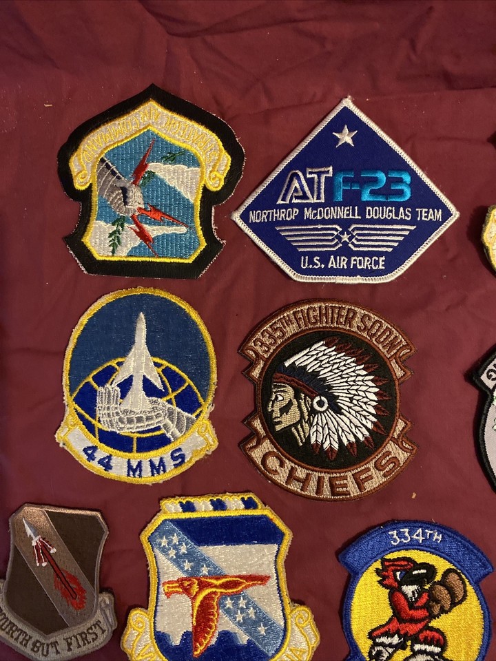 10 USAF Patches Military United States Air Force | eBay