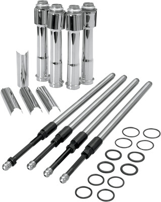 S&S CYCLE Quickee Pushrod Kit With Chrome Covers - Fits XL 930-0023 | eBay