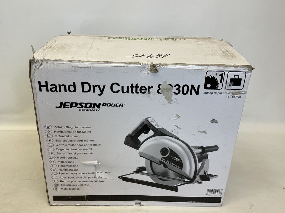 Unitec 5 1115 0020 Jepson 8230N Hand Dry Cutter Metal Cutting Air ...