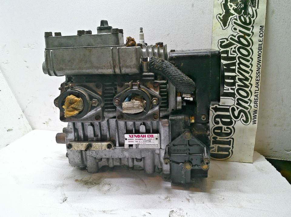 1976 Rupp Nitro 440 Snowmobile Engine Motor Only 280mi Needs Pistons 50 ...
