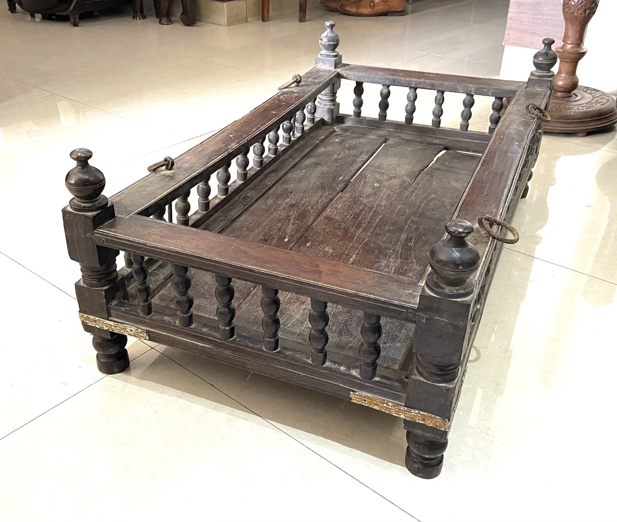 Traditional Wooden Cot