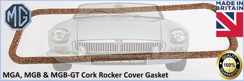 MGA, MGB, MGB-GT CORK ROCKER COVER GASKET AJM402 2F2 | eBay
