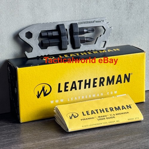 Leatherman MAKO Ti. Lightweight Titanium Multi-tool. | eBay