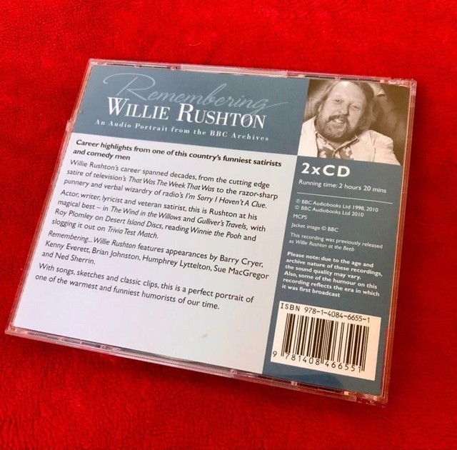 Remembering Willie Rushton by Willie Rushton (Audio CD, 2010) for sale ...