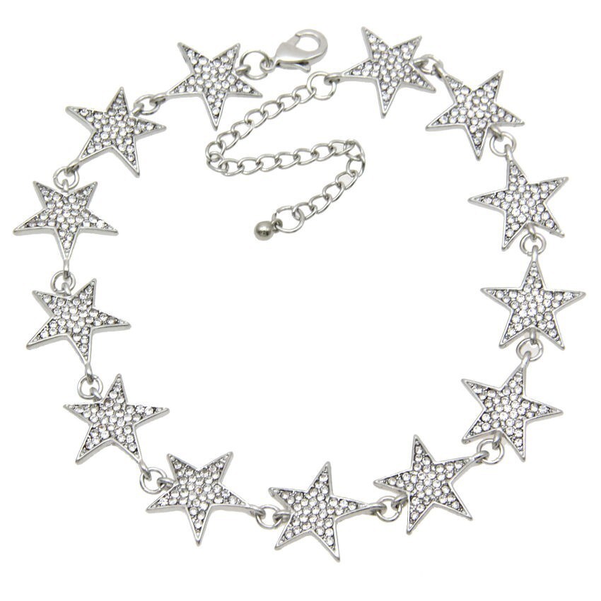 Clip Art Silver Star Clusters