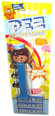 PEZ Classic Presenter Girl Peppermint Medium Skin Tone/Brown Hair PEZ ...