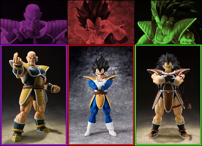 S.H. Figuarts Dragon Ball Z Event Exclusive 2021 Nappa Scouter Vegeta 2 ...
