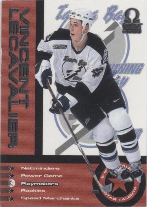 1999-00 Pacific Omega - 5 Star Talents Vincent Lecavalier #23 for sale ...
